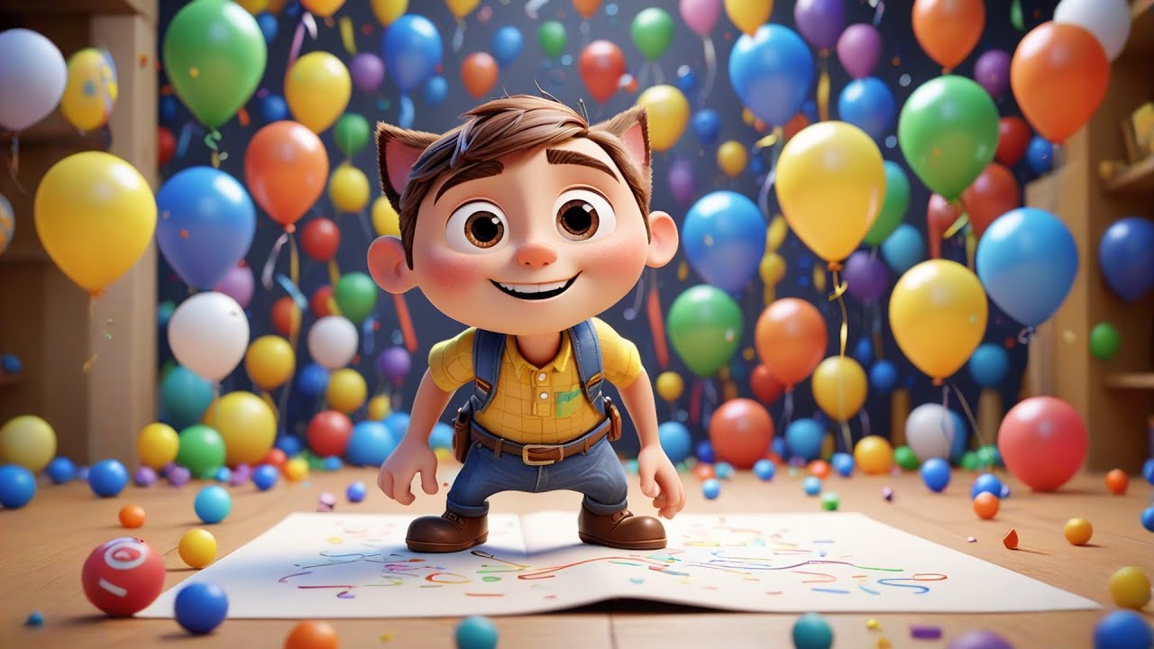 The Magic Crayon That Drew Itself 🖍 | Funny Nursery Rhymes Songs for ...