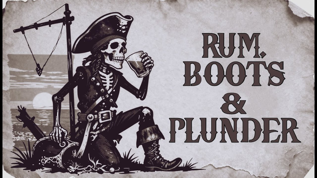 Rum, Boots and Plunder - Pirate Drinking Song - YouTube