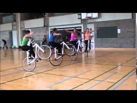 Synchronized Cycling - YouTube