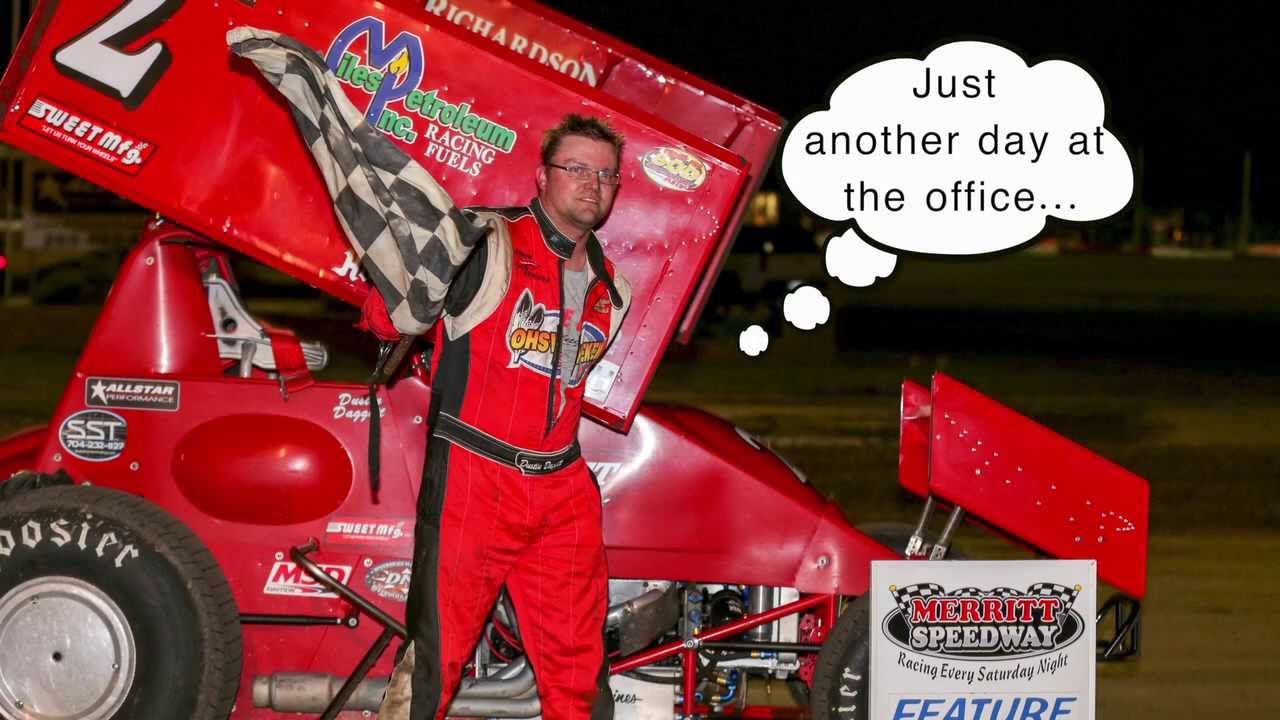 Dustin Daggett 2013 Sprints on Dirt - YouTube