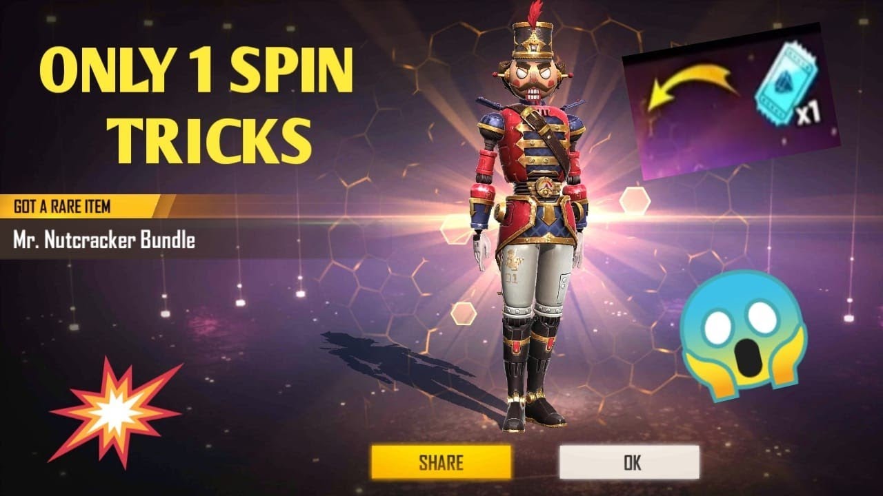 NEW DIAMOND ROYAL BUNDLE 1 SPIN TRICKS| FREE FIRE NEW EVENT MR ...