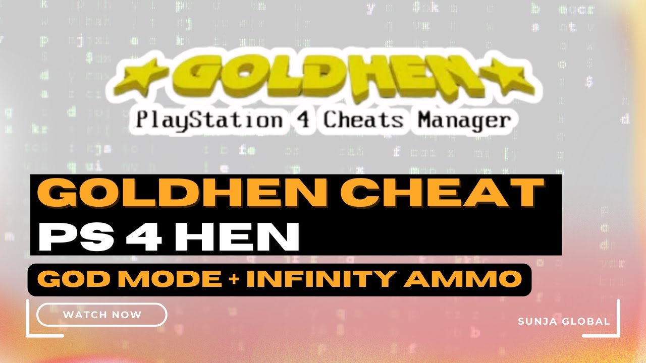 CHEAT PS4 HEN | GOLDHEN CHEAT | APAKAH BISA DI SEMUA GAME ? - YouTube