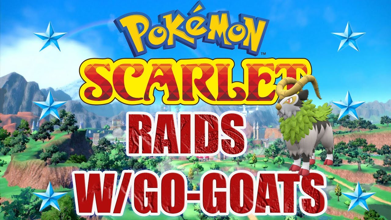 Pokemon Scarlet & Violet Raid w/GO-GOATS Gameplay - YouTube