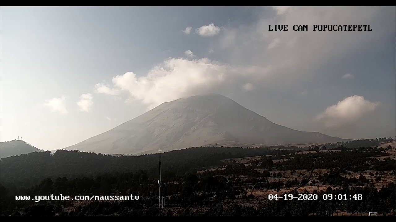 Transmisión en directo de LIVE CAM POPOCATEPETL - YouTube