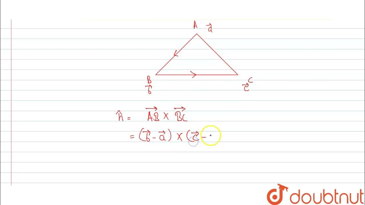IF bar(a),bar(b),bar(c ) are vectors from the origin to three points A,B,C show that bara times ...