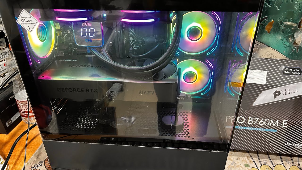 World most powerful pc RTX 4080 16 gb graphics card i9 12 gn 12900 k 64 ...