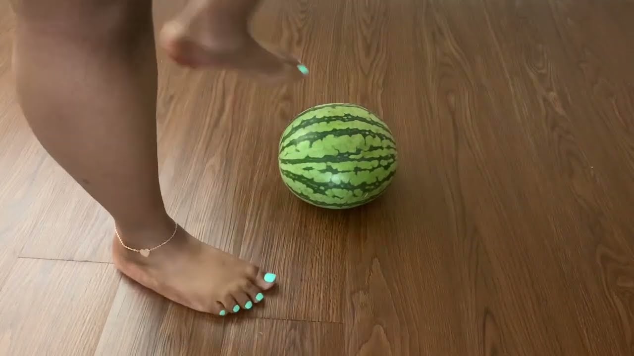 Smashing Whole Watermelon | ASMR - YouTube