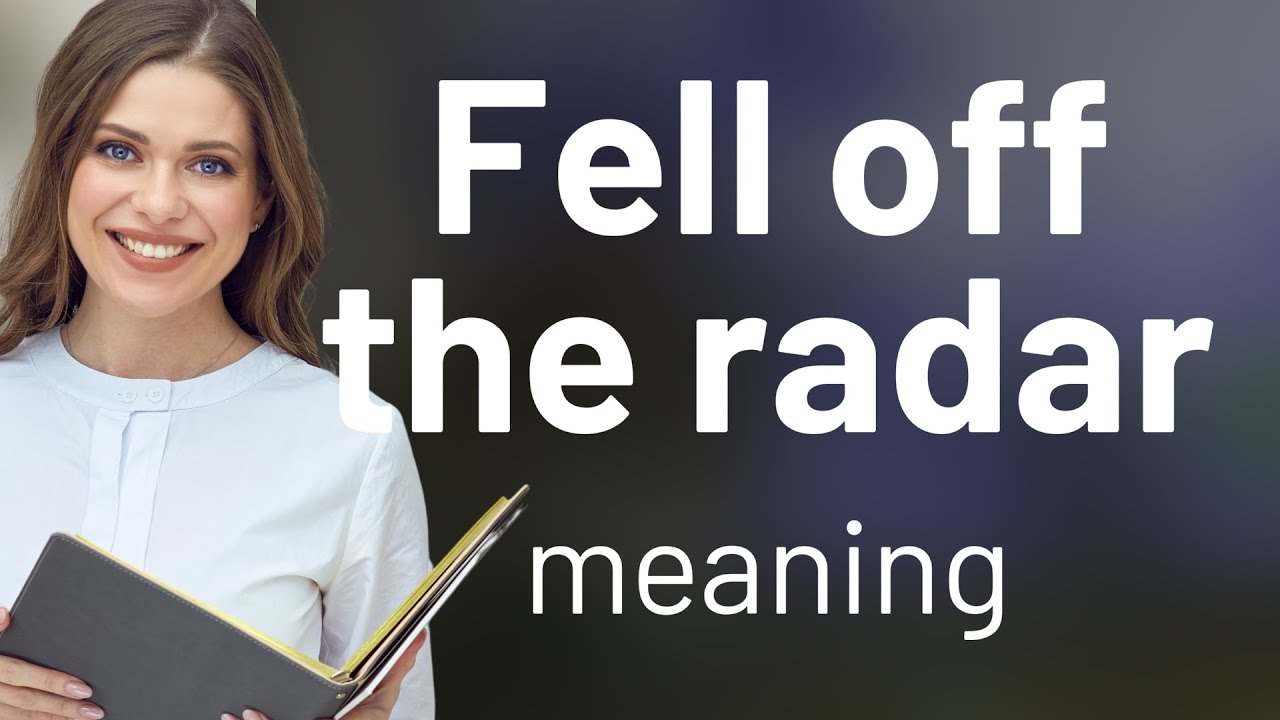 Disappearing Acts: Understanding "Fell Off the Radar" - YouTube