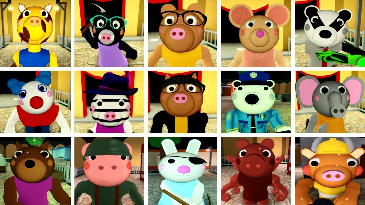ALL NEW PIGGY NON INFECTED JUMPSCARE - YouTube