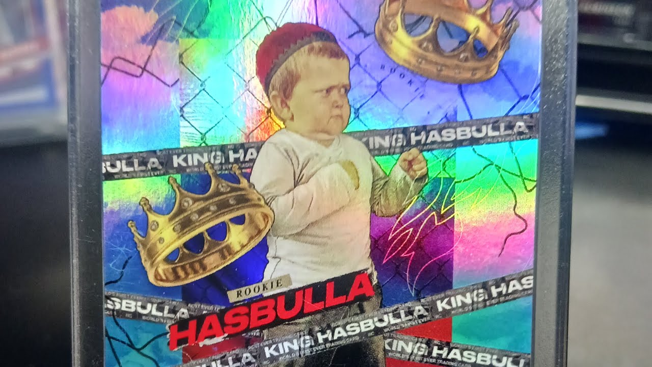 Hasbulla Rookie Card has arrived 🔥 🔥 - YouTube