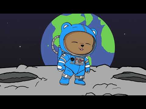 Air Bear flies to the Moon