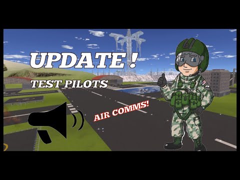 (VRChat) UPDATE! - TEST PILOTS (Air Comms) - YouTube