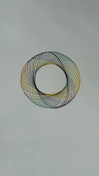 Easy Spirograph Design Drawing Easy Spirograph Arts Spirograph Spirographart Youtube