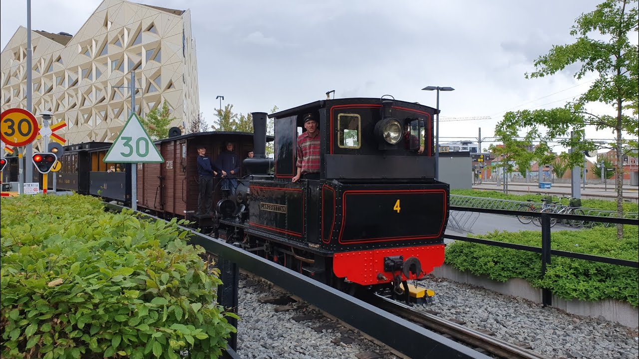 BLJ 4 "Långshyttan" Ankommer Uppsala östra. - YouTube