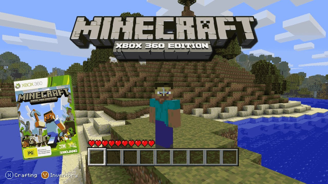 Playing The Oldest Version of Minecraft Xbox 360 Edition In 2024 - YouTube