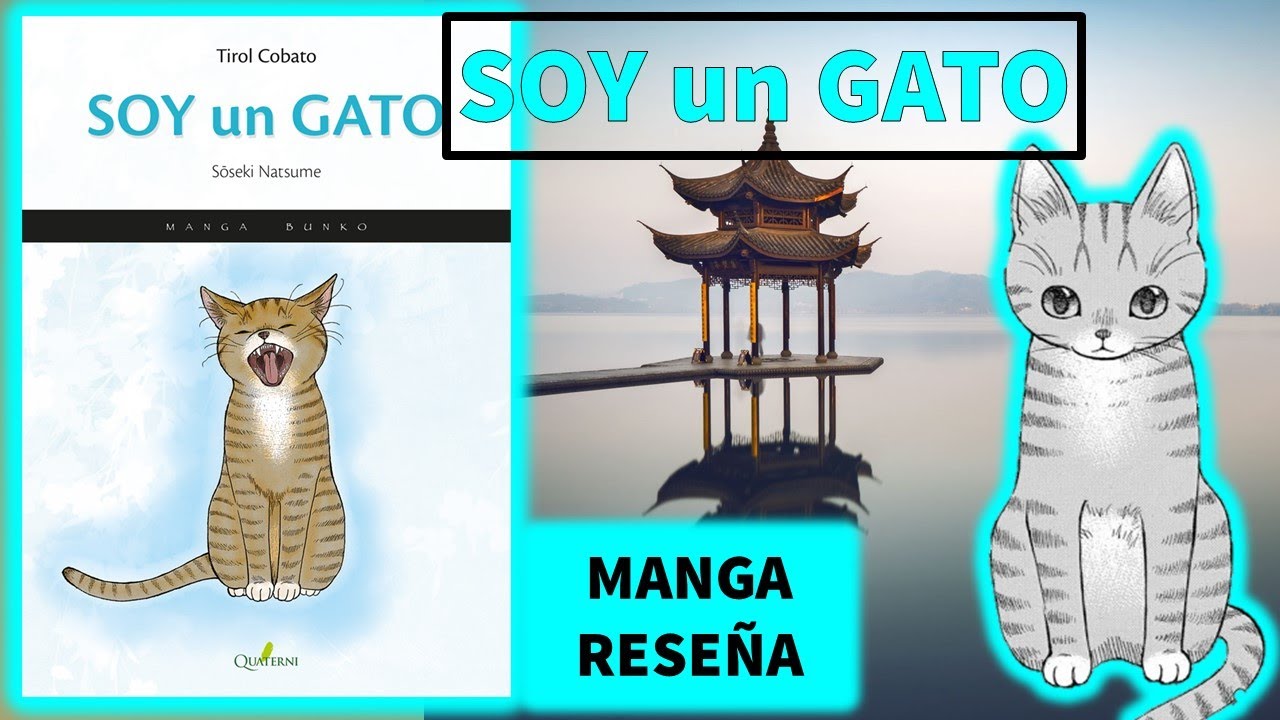 SOY un GATO MANGA RESEÑA Soseki Natsume I Am a Cat. Yo, el gato ...