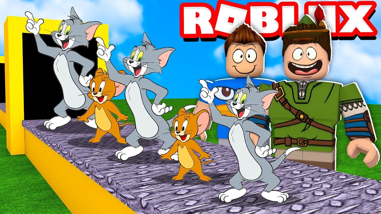 FÁBRICA DO TOM E JERRY NO ROBLOX! - YouTube