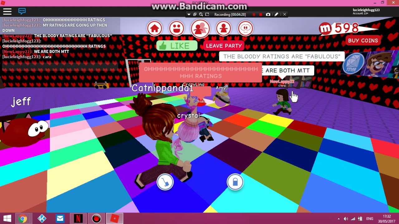 party in frisk house/meepcity/on all day come join us - YouTube