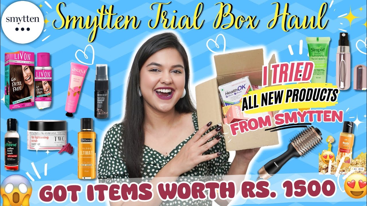Smytten Trial Box Haul: Discovering New Favorites!💕 Got Items Worth ...