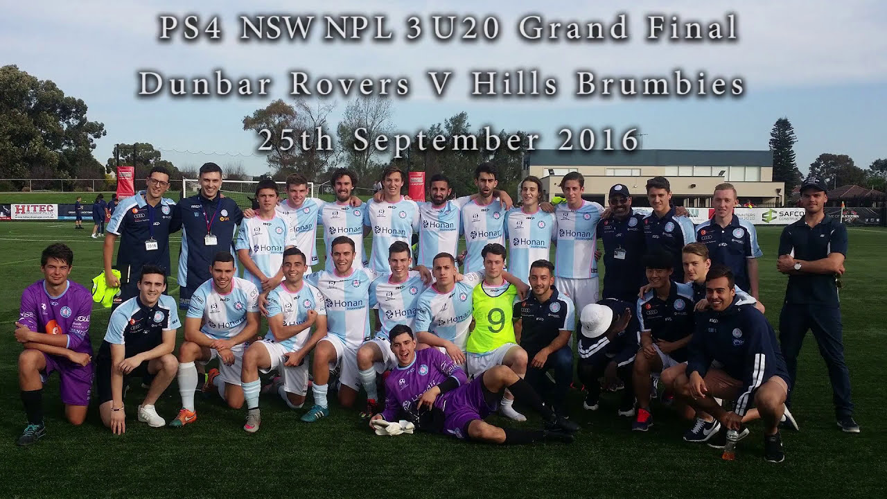 Dunbar Rovers FC U20 Grand Final - YouTube