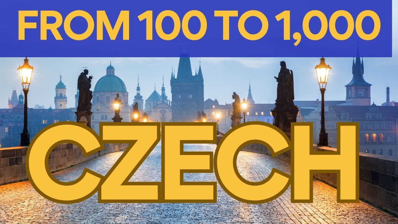 CZECH count from 100 to 1000 #counting #czechrepublic #prague #howto ...