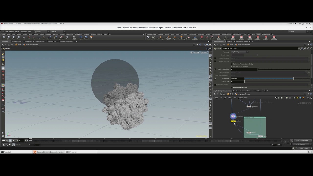 Dynamic Fractal & Mesh Integration Tool Demonstration - YouTube