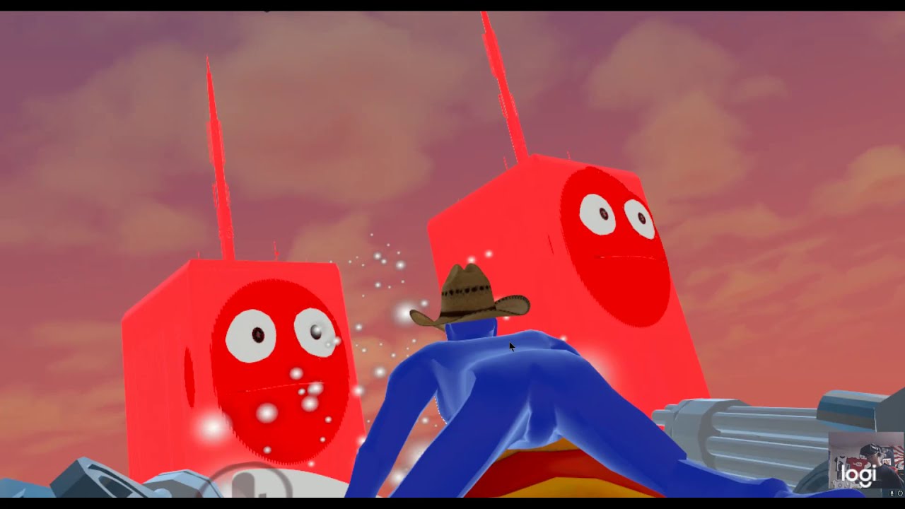 VRChat - Twin Tower is saved by blue man - YouTube