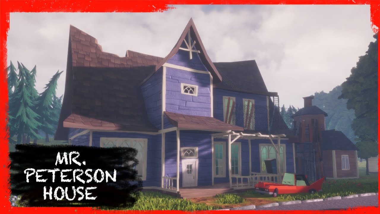 HELLO NEIGHBOR MOD KIT: MR. PETERSON HOUSE [3.0 REMASTERED] - YouTube
