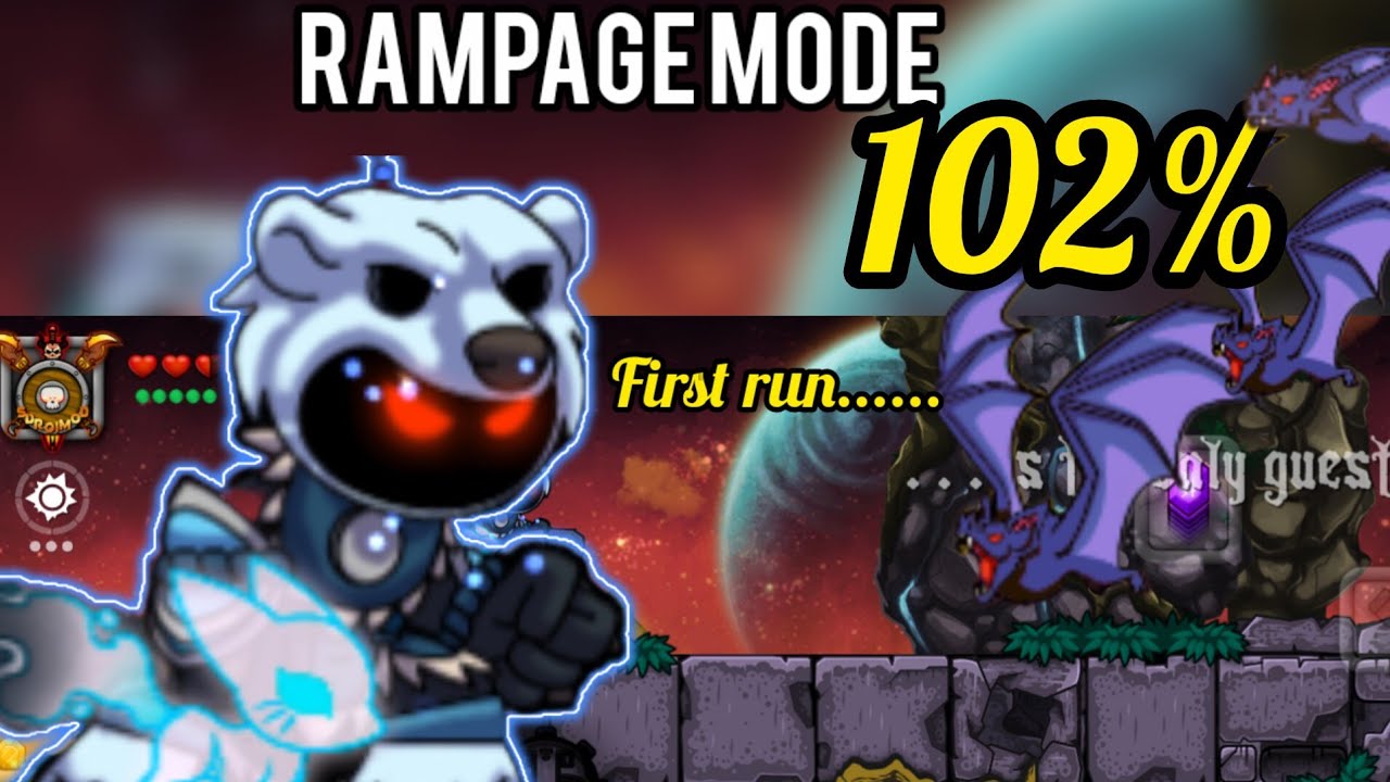 Rampage Mode 102% | Dungeon 32 | First Run | All Secret Areas | Magic ...