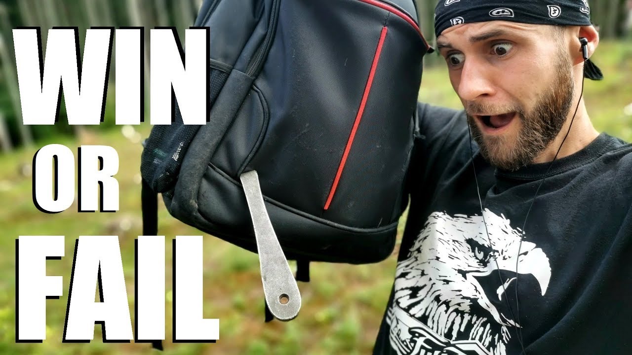 EPIC Backpack Fail (High Risk Throwing) 2019 - YouTube