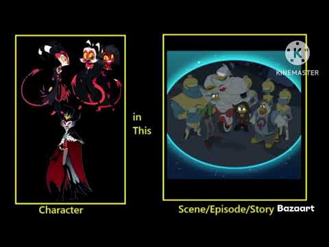 Blitzo Moxxie Millie & Stolas Was In Moonvasion Scene (Roleplay)
