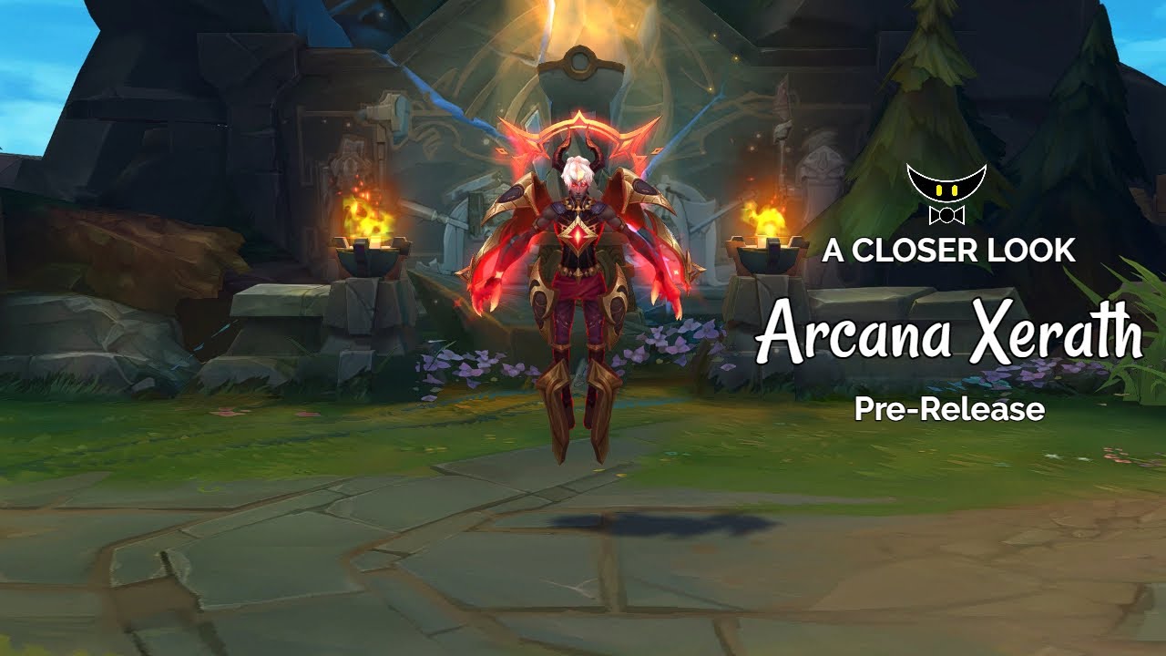 Arcana Xerath Epic Skin (Pre-Release) - YouTube