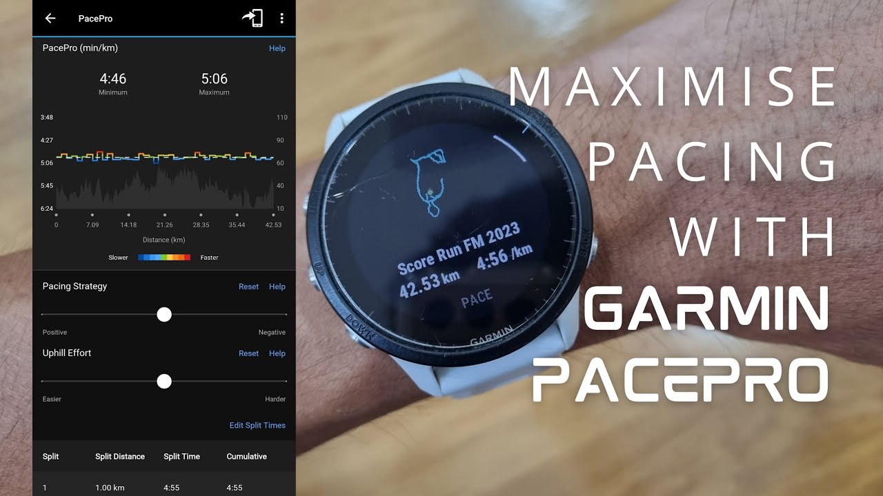 Set up Garmin PacePro Plan, simple as 1, 2, 3...!! for Score Marathon ...