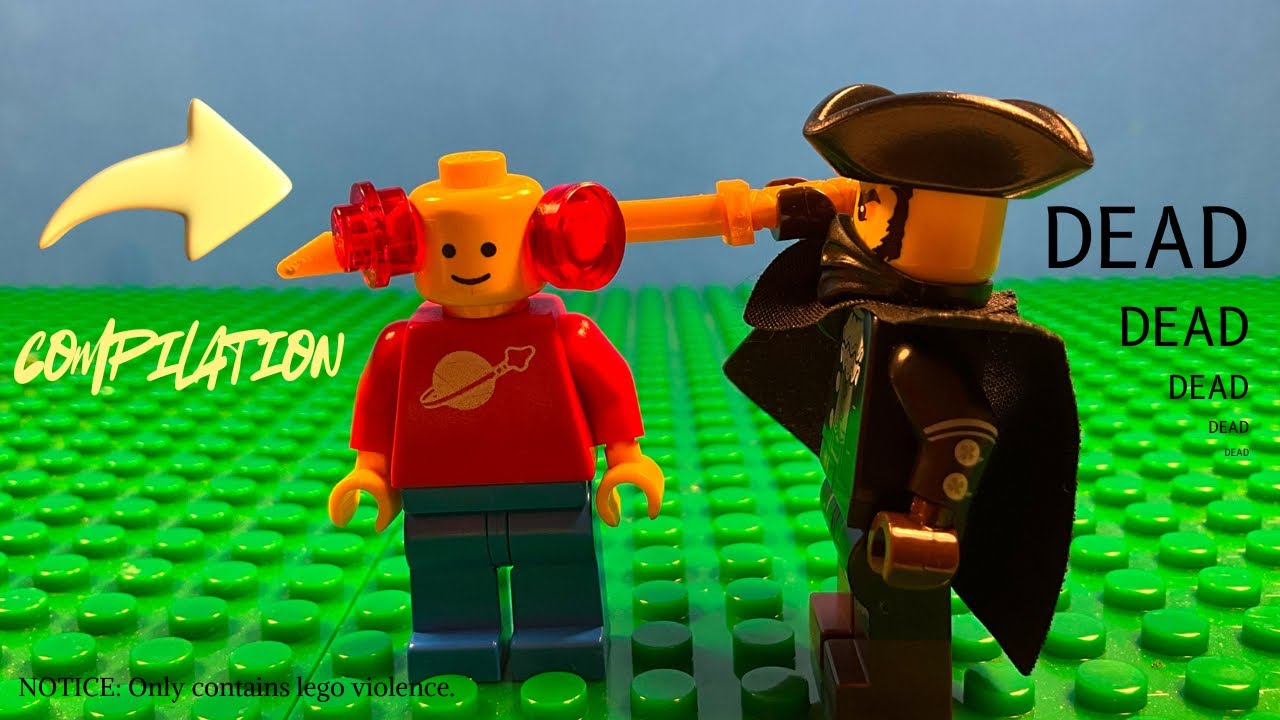 Every time a Lego man dies Compilation - YouTube