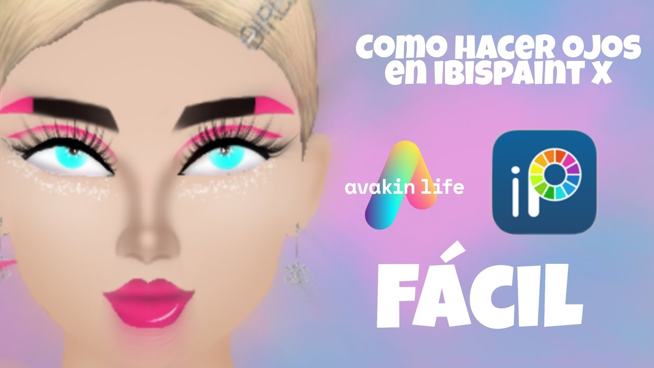 Como hacer ojos en ibispaint x - Avakin Life - YouTube