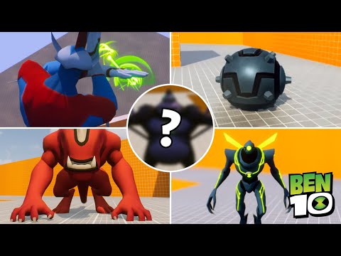 ULTIMATRIX All Aliens & Transformations, Attacks | Ben 10 Galvan (Fan-Made Game)