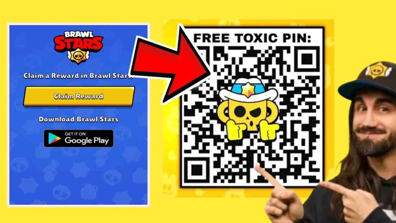 FREE🥳QR CODE BRAWL STARS 🎁 FREE GIFT QR CODE 🎁 BRAWL STARS UPDATE ☺️ ...