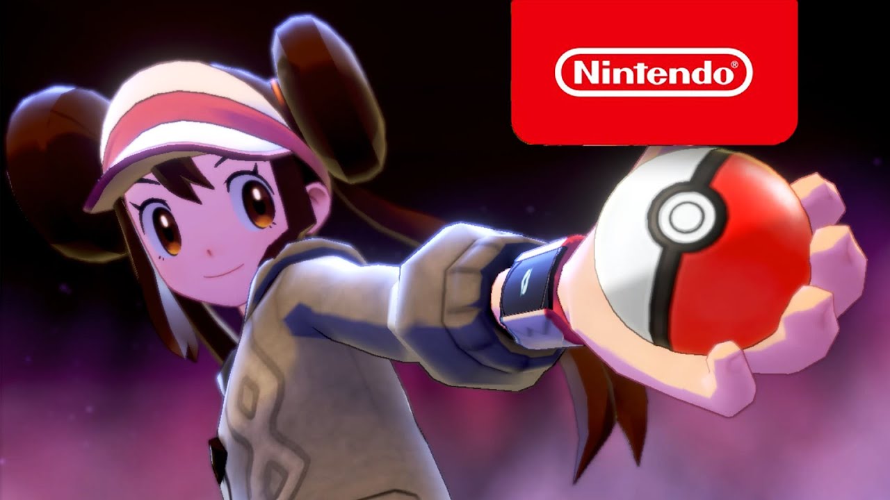 Playable Rosa Mei on Switch in Pokemon Sword & Shield - YouTube