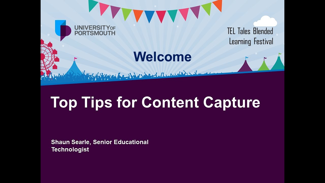 Top tips for successful content capture - YouTube
