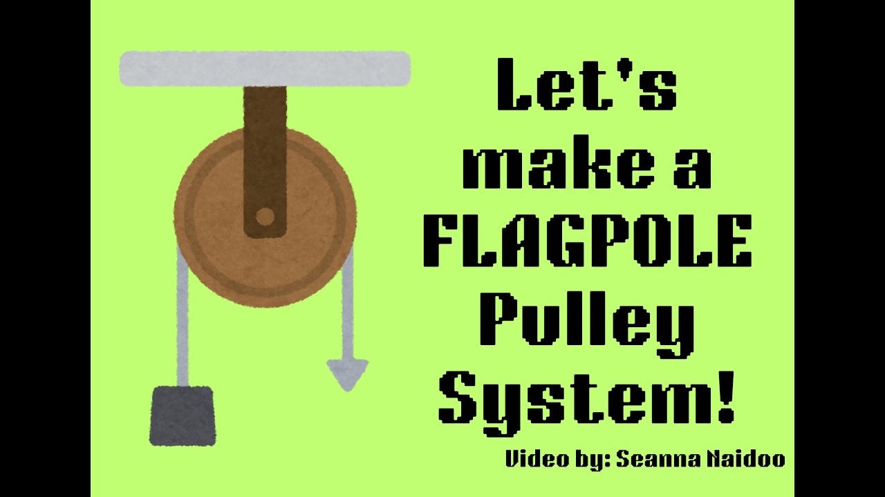 Flagpole Pulley System DIY Project - YouTube