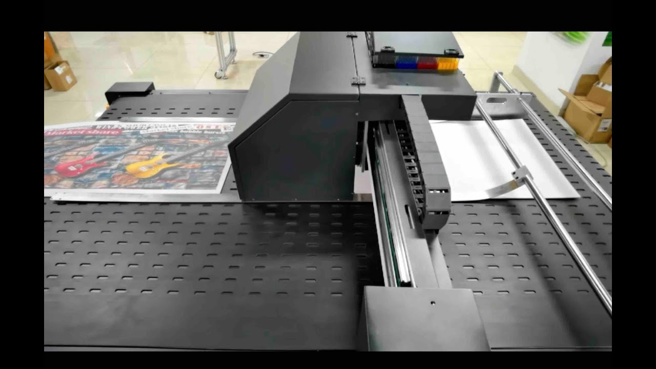 Single Pass Printer with HP Printhead - YouTube