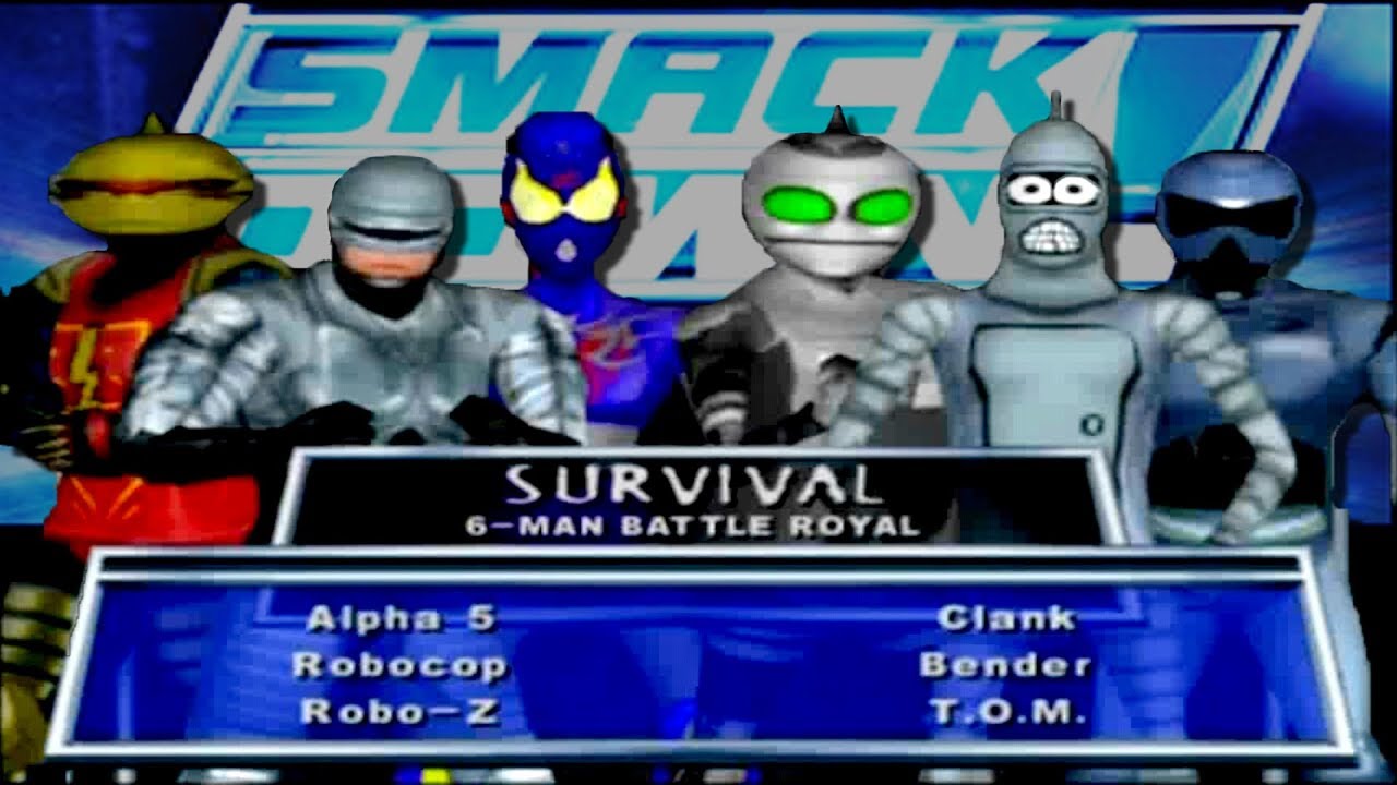 Alpha 5 VS Robocop VS Bender VS T.O.M. VS Clank VS Robo Z ( Smackdown ...