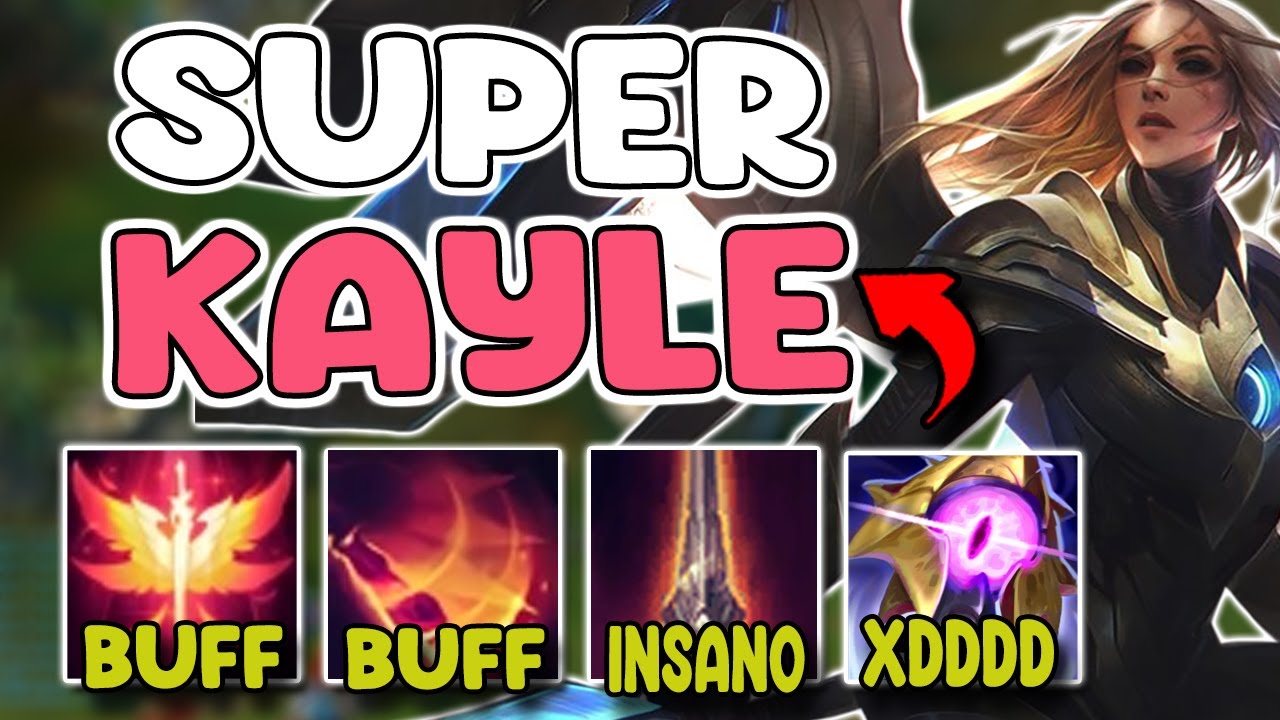 😱 ¡KAYLE CON SUS BUFFS ESTA INSANAMENTE ROTA *LVL 16= INSTA WIN*! - YouTube