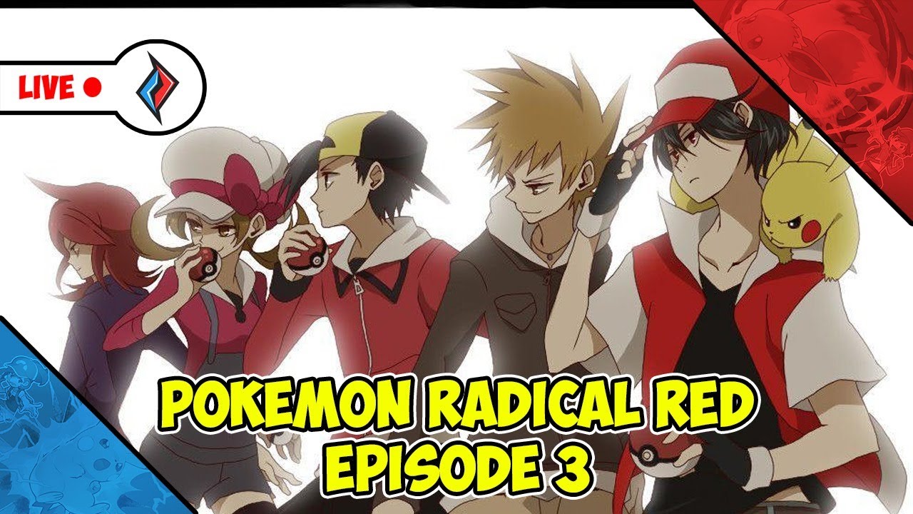 [LIVE🔴] COMPETITIVE MODE ON !! Pokemon Radical Red RANDOMIZER - 3 ...