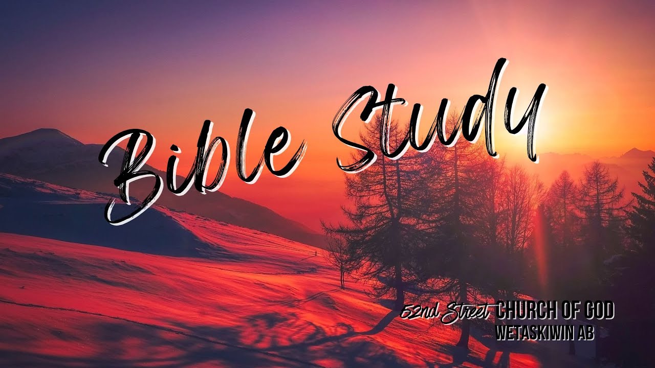 Bible Study - December 4, 2024 - YouTube