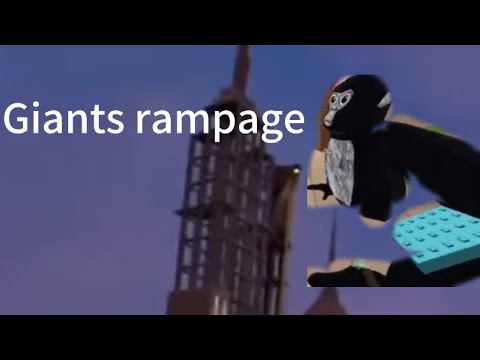 Giants rampage (part 1) #themonke #giant - YouTube