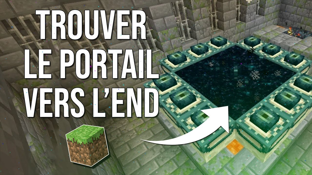 Comment Trouver le Portail vers l'End dans Minecraft (Stronghold) - YouTube