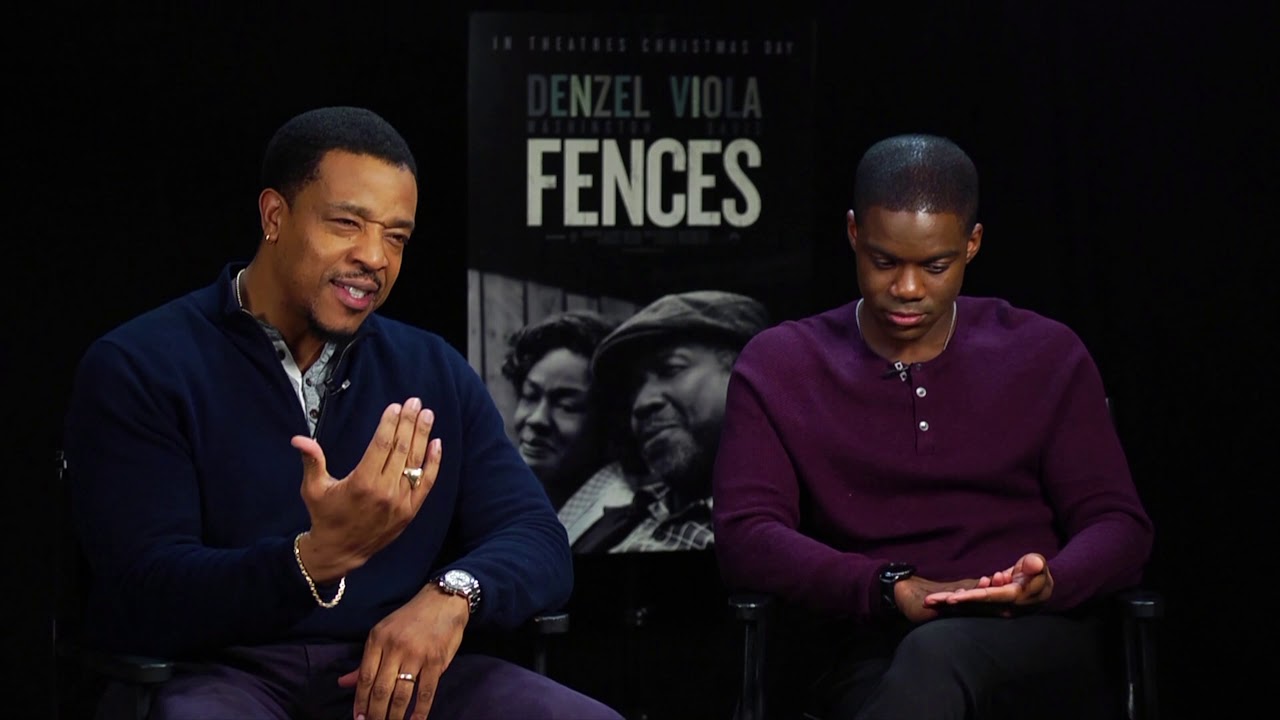 MMT interview w/ FENCES cast members Russell Hornsby and Jovan Adepo ...
