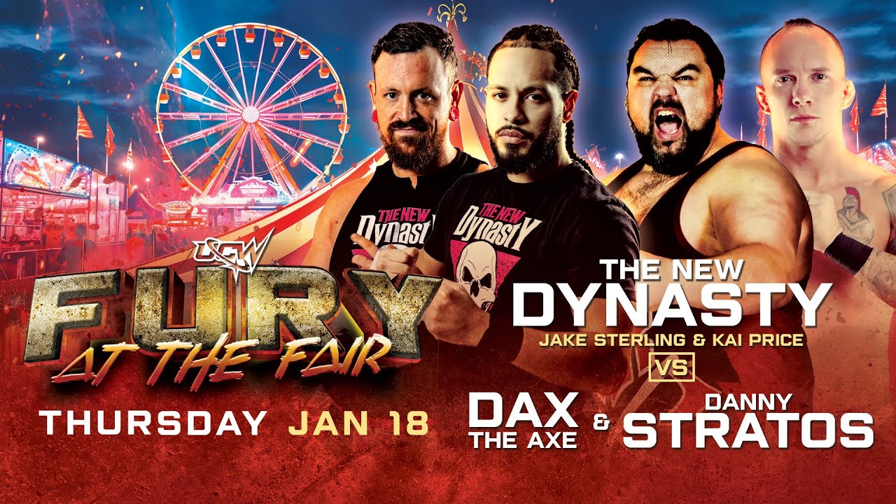 [FREE MATCH] Jake Sterling & Kai Price (New Dynasty) vs Dax & Danny ...