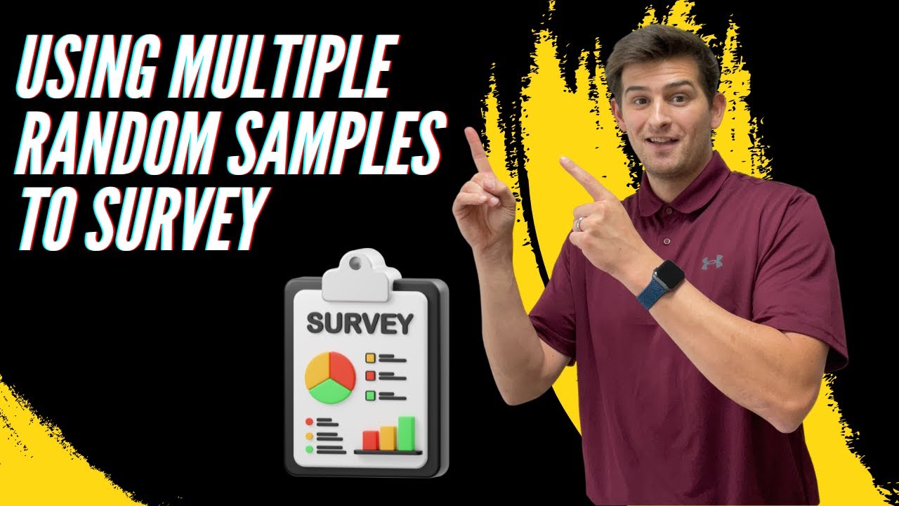Use Multiple Random Samples to Survey - YouTube